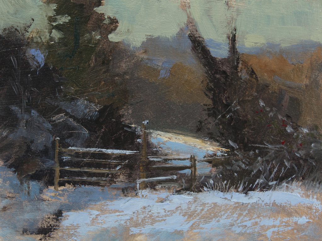 First Snow, Box Valley – Roy Connelly